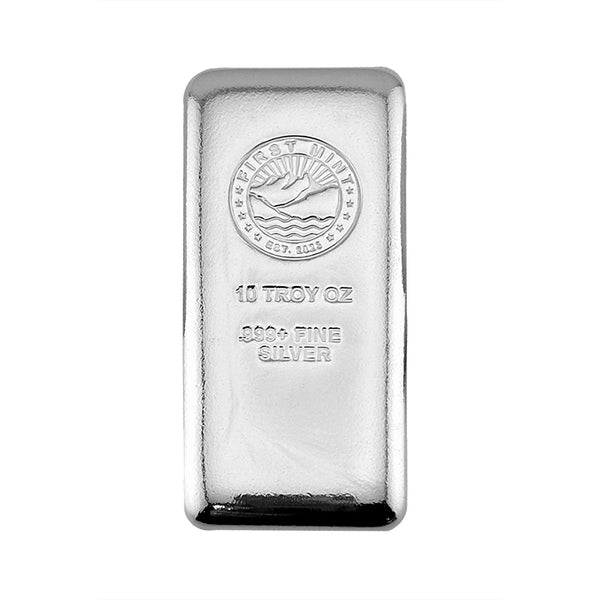 First Mint 10 oz Silver Bar