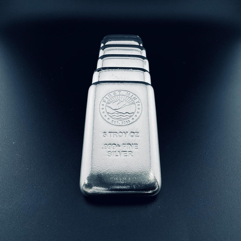 5 oz Silver Cast Bar