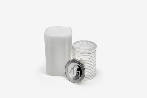 First Majestic 1 oz Silver Rounds - Random Year (tube of 20)