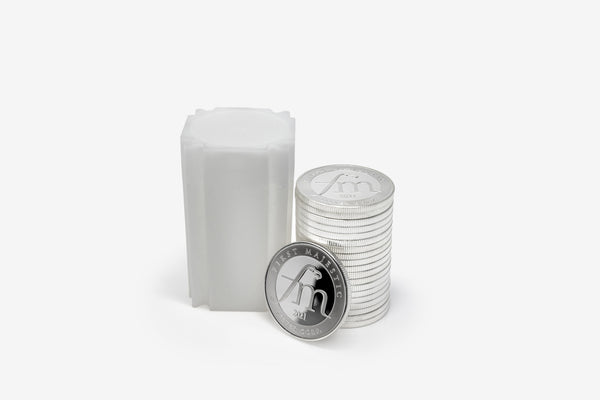 First Majestic 1 oz Silver Rounds - Random Year (tube of 20)